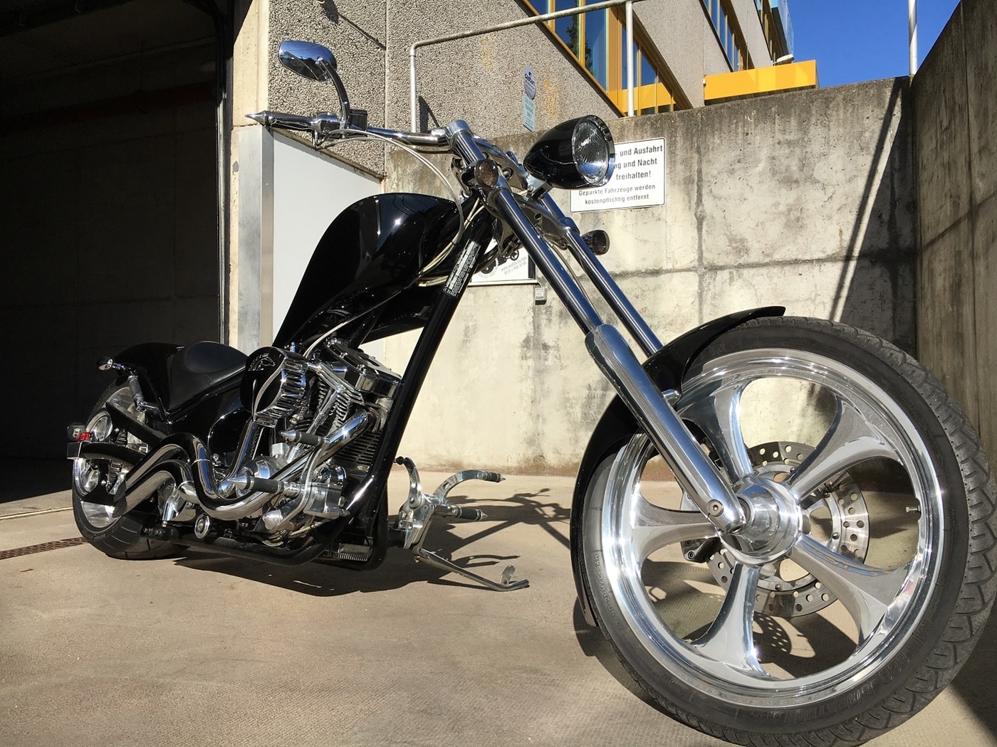 Black American Ironhorse Texas Chopper 2008 - ABC Hamburg