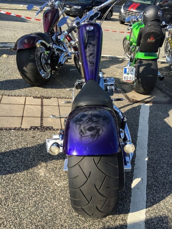 American Ironhorse Texas Chopper 2007 Candyblau - ABC Hamburg